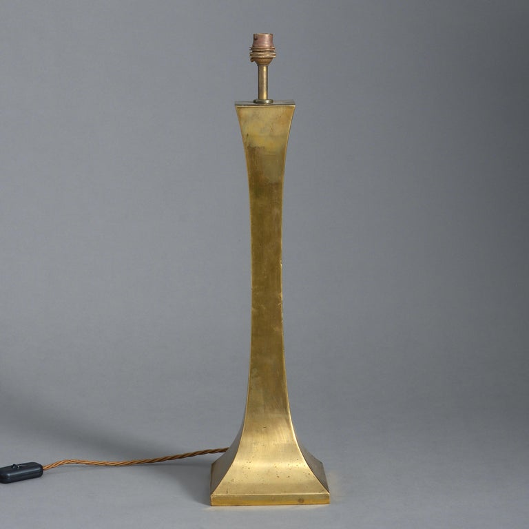 Tall Brass Table Lamp at 1stDibs