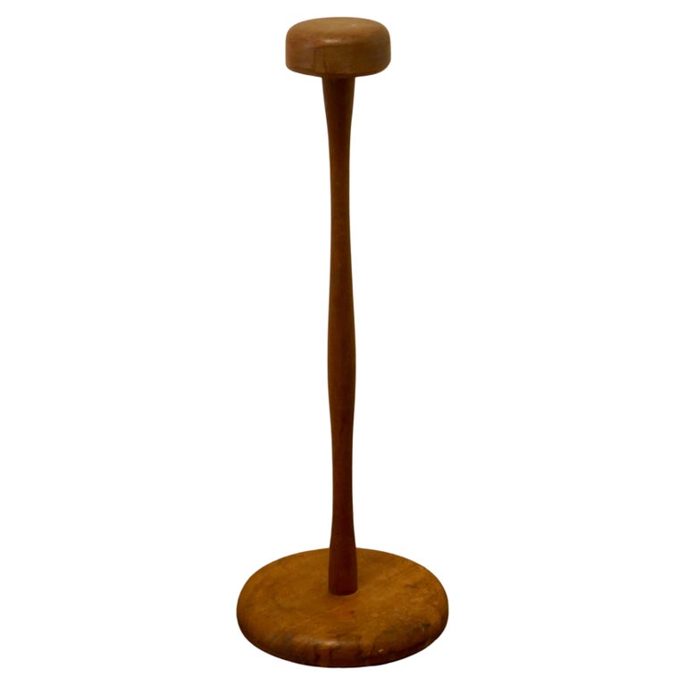 Tall French Fruit Wood Hat Stand, Shop Display For Sale at 1stDibs