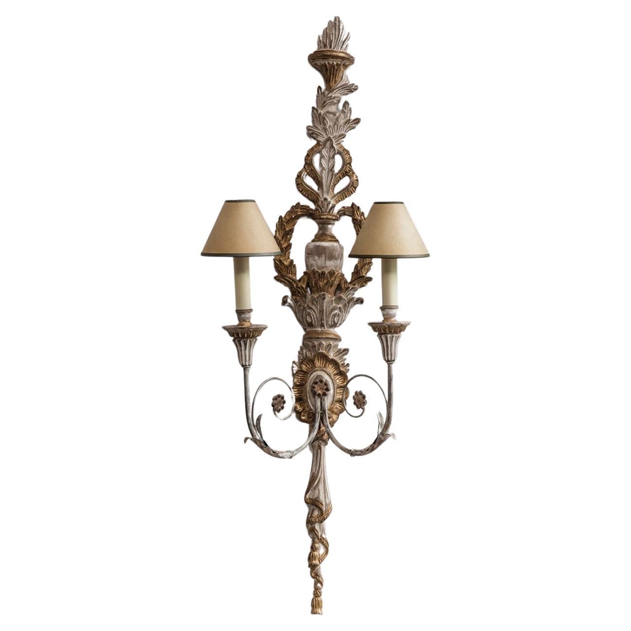 A Baroque style wall light For Sale at 1stDibs