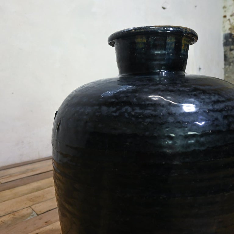 19th Century Chinese Ceramic Rice Wine Jar - Shanxi For Sale at 1stDibs