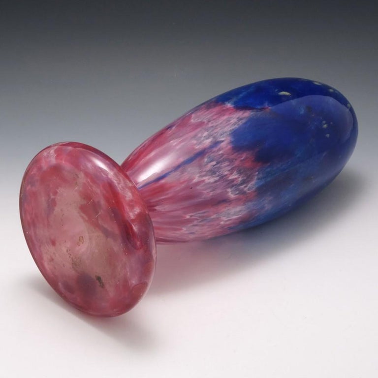 A Tall Schneider Jade Art Deco Vase c1925 For Sale at 1stDibs