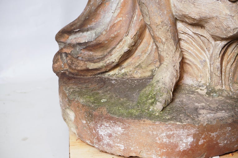 Terra Cotta Sculpture of the Bathing Venus For Sale at 1stDibs