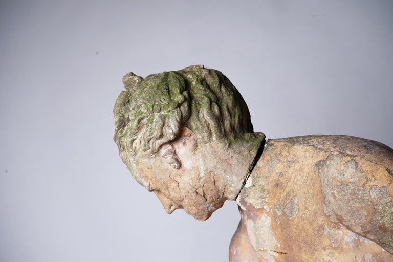 Terra Cotta Sculpture of the Bathing Venus For Sale at 1stDibs