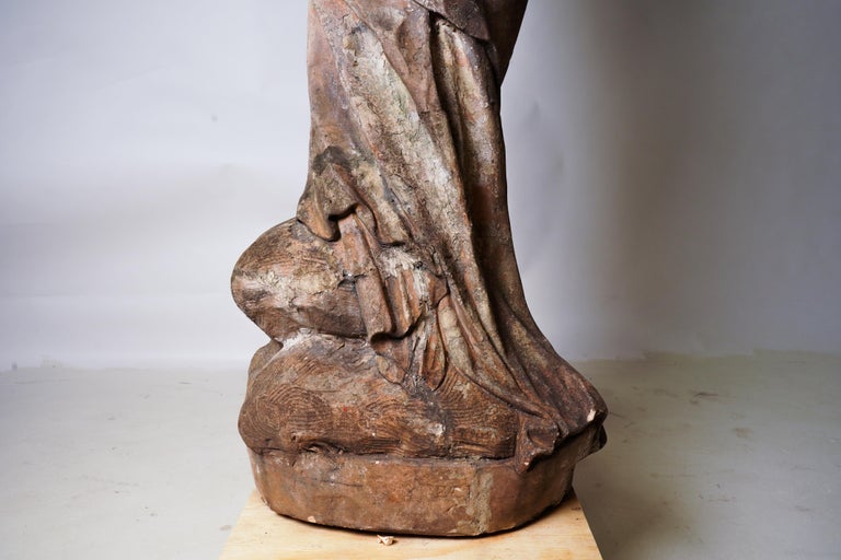 Terra Cotta Sculpture of the Bathing Venus For Sale at 1stDibs