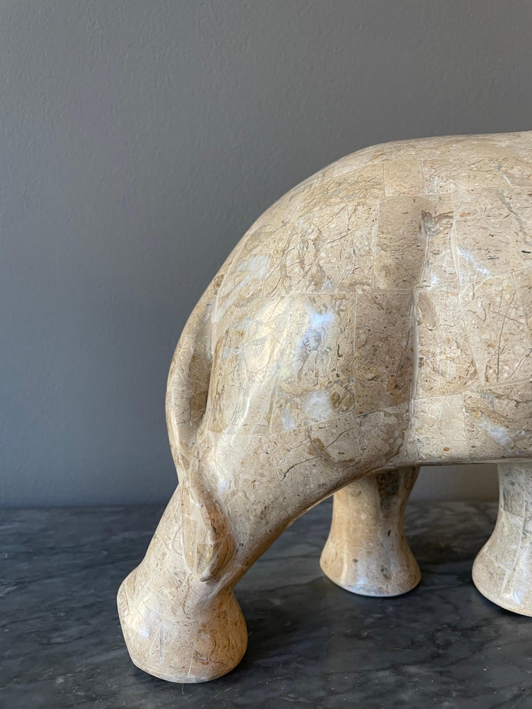 Tessellated Marble Elephant by Maitland Smith at 1stDibs | fingerhut ...