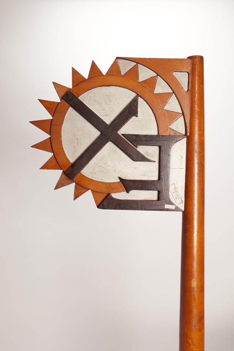 Trade Sign Depicting a Huge Skimmer Ladle, France, 1900 For Sale at 1stDibs