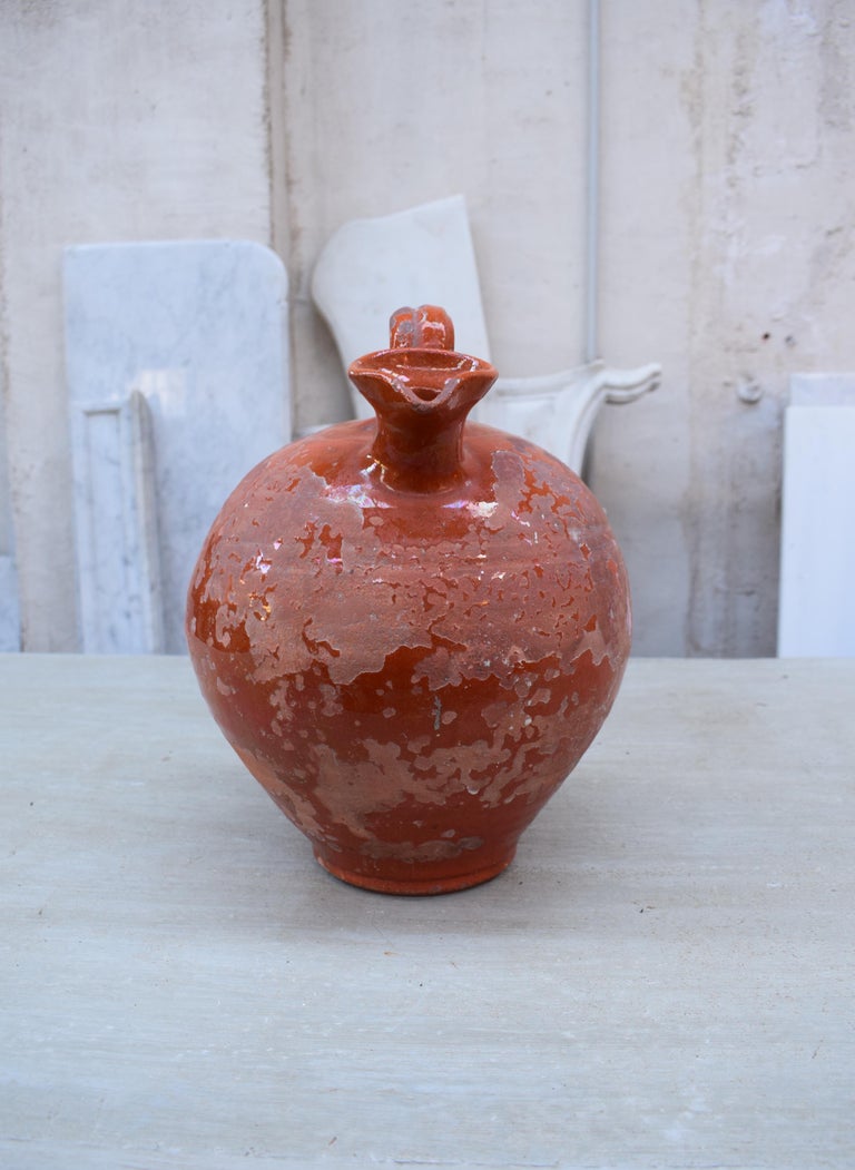 Traditional Hand Painted Spanish Jug, circa 1960s For Sale at 1stDibs