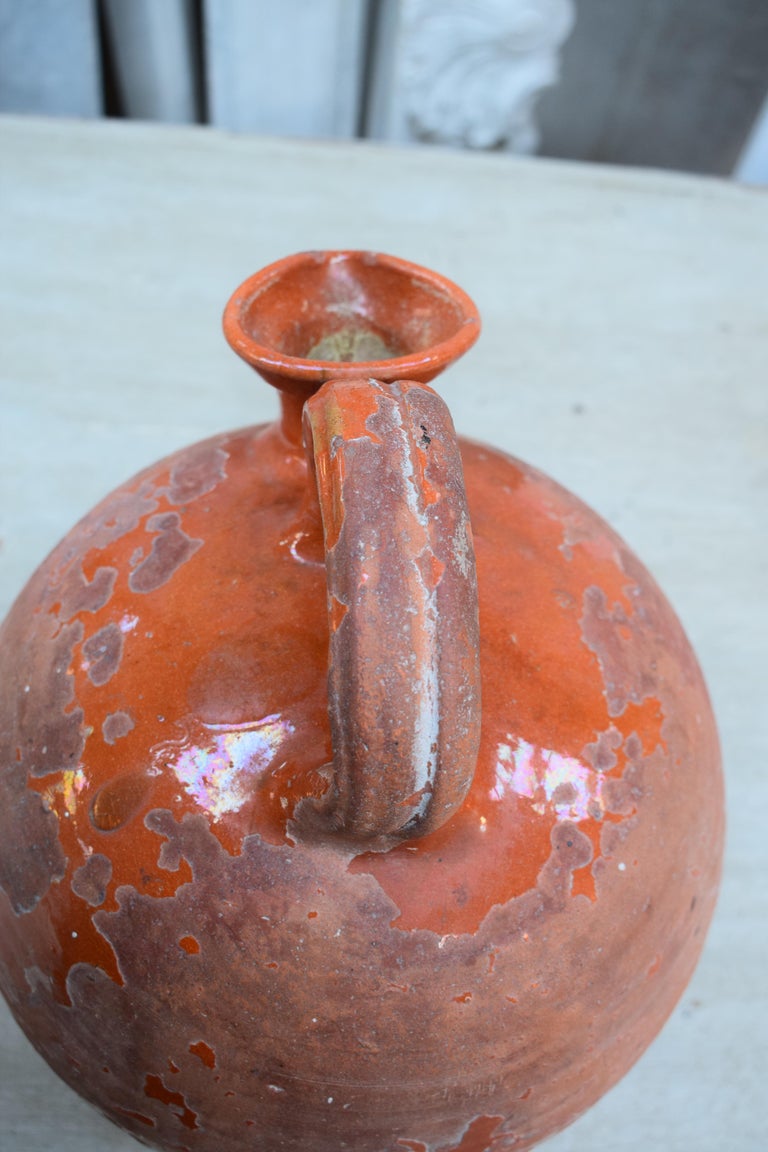 Traditional Hand Painted Spanish Jug, circa 1960s For Sale at 1stDibs