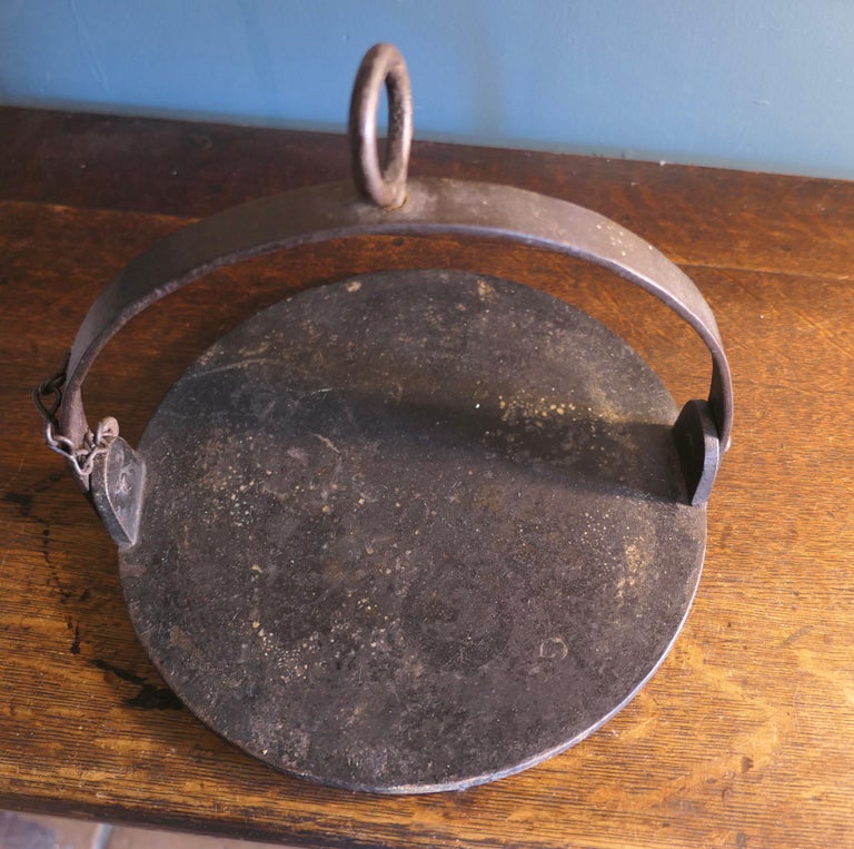 A Traditional Welsh Plate Pancake Griddle/Girdle Traditional 10” Iron ...