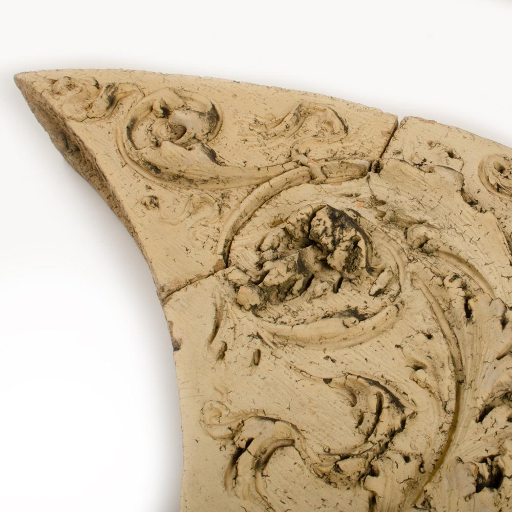 Unique Three Piece Terracotta Frieze, Philadelphia, circa 1870 at 1stDibs