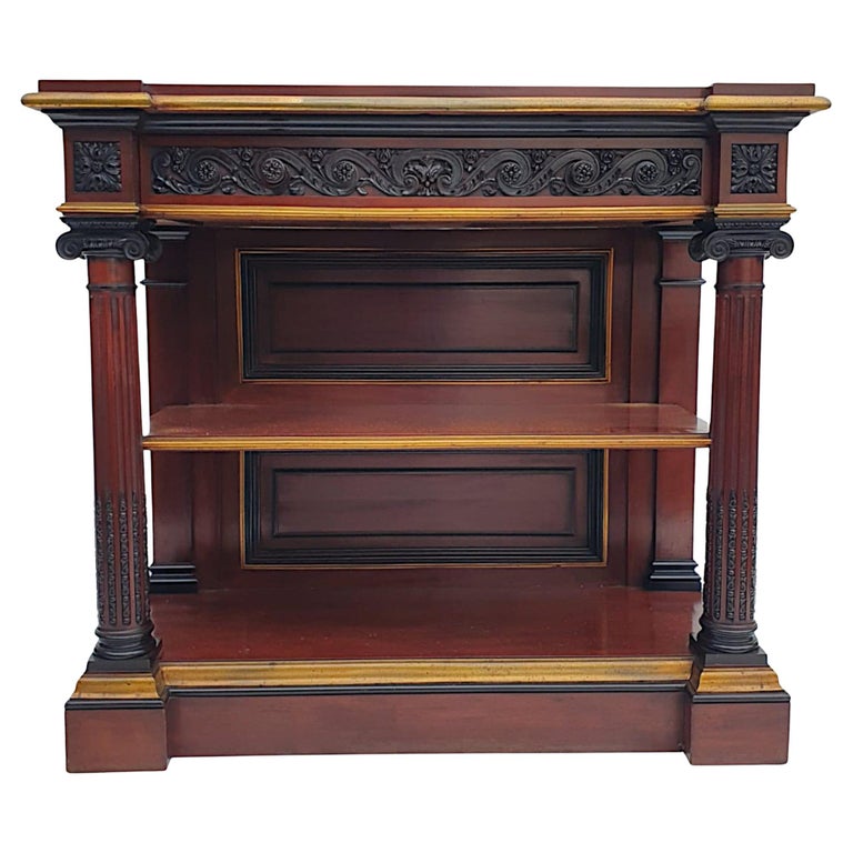 Very Fine and Rare 19th Century Two Tier Console Table For Sale at 1stDibs