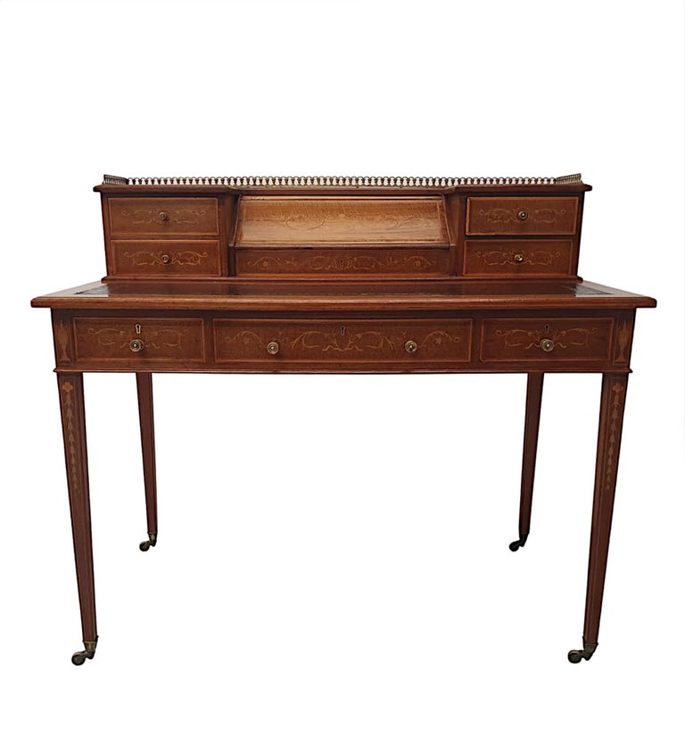 Very Fine Edwardian Desk Attributed to Edward and Roberts For Sale at ...