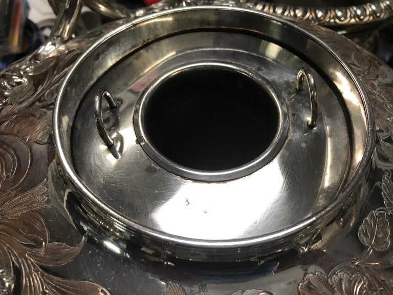 Very Fine Silver Plate Water Urn For Sale at 1stDibs