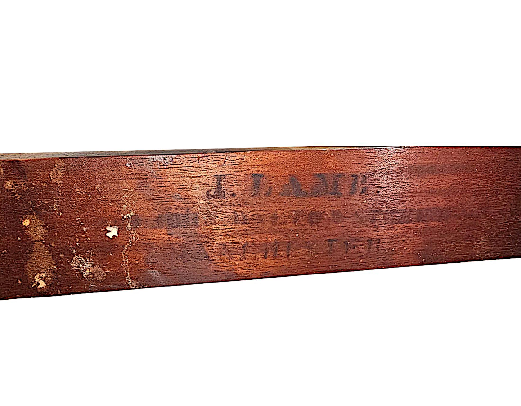 A Very Rare 19th Century Country House Dining Table by Lamb of ...