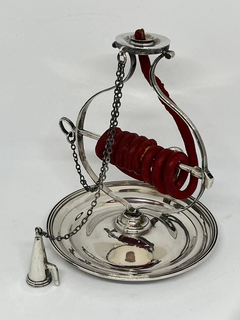 Very Rare Antique George III Sterling Silver Wax Jack, London, 1801 For ...