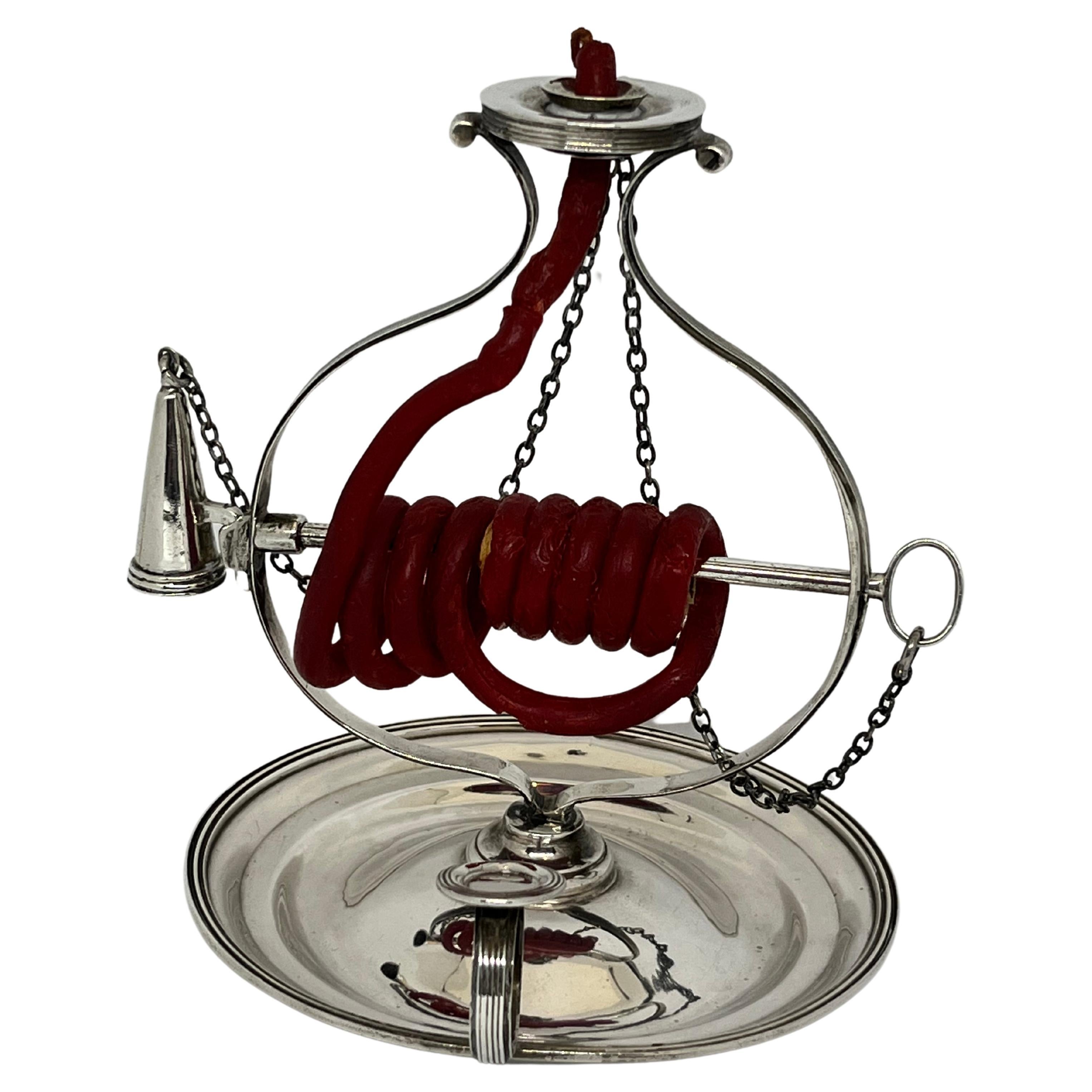 Antique Sterling Silver Edwardian Wax Jack Chester George Nathan and ...