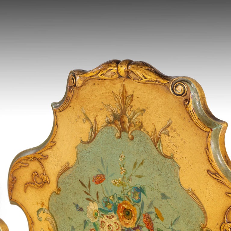 Very Stylish Early 20th Century Single Bed with a Rococo Headboard at ...