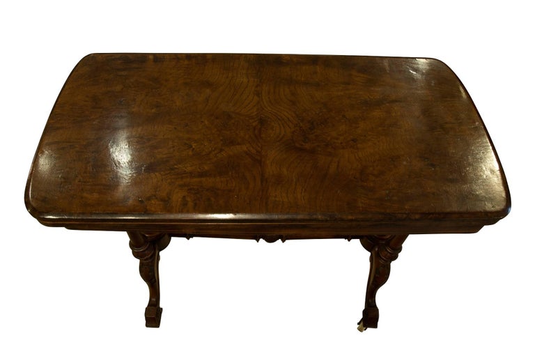 Victorian Walnut Card Table, circa 1880 at 1stDibs