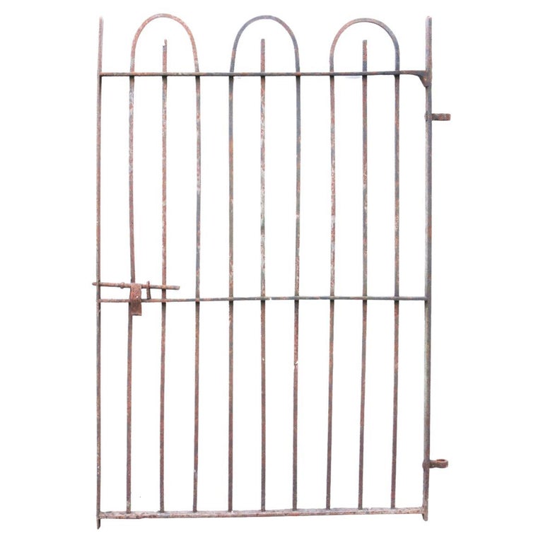 Victorian Wrought Iron Pedestrian Gate at 1stDibs