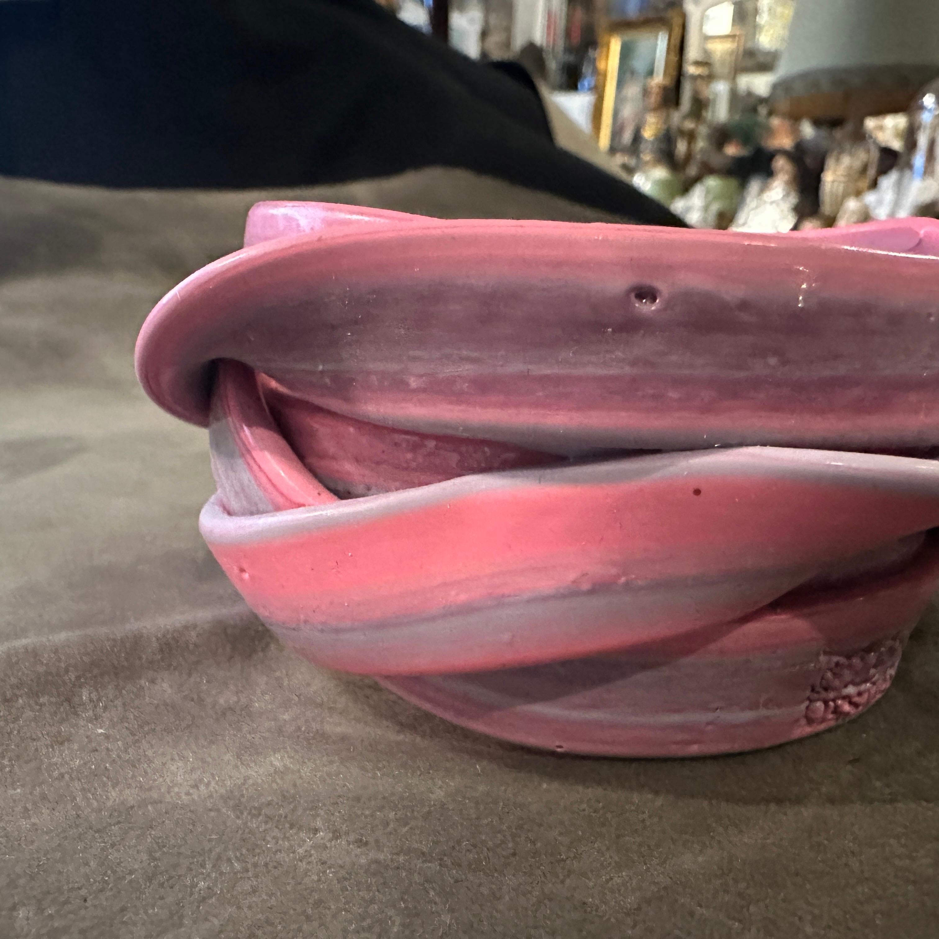 A Vintage 2016 Pink Rubber Bangle Bracelet by Gaetano Pesce for Corsi ...