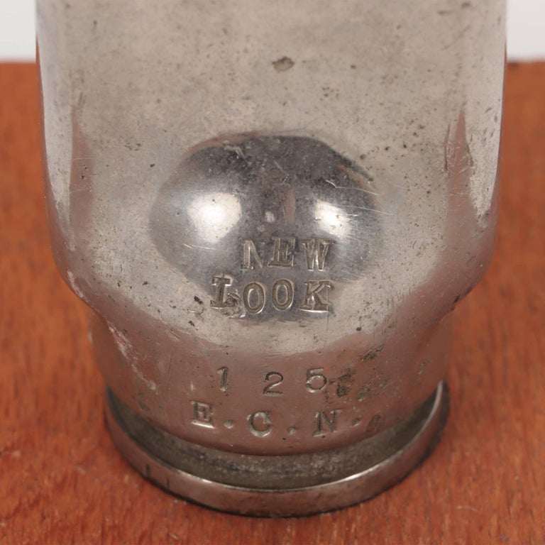 Vintage Mid-Century Modern Chrome over Nickel Glove Form Mold, circa ...