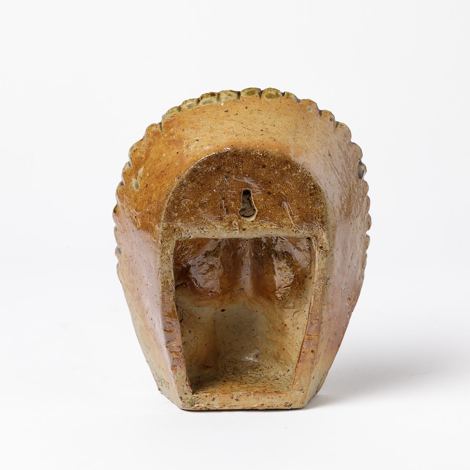 Wall Ceramic Sculpture by Jean and Jacqueline Lerat to La Borne, circa ...
