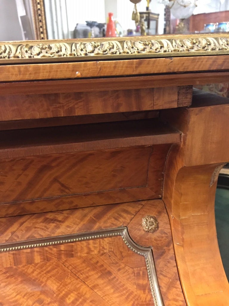 Wonderful Turn of the Century Gilt Bronze Mounted Six-Leg Grand Erard ...