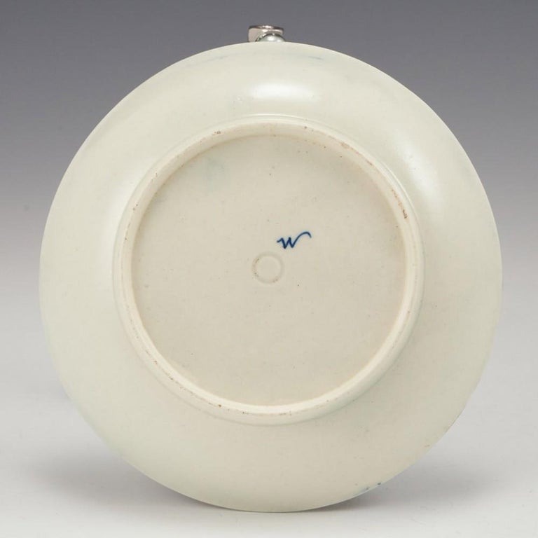 Worcester First Period Porcelain Scale Blue Coffee Cup and Saucer ...