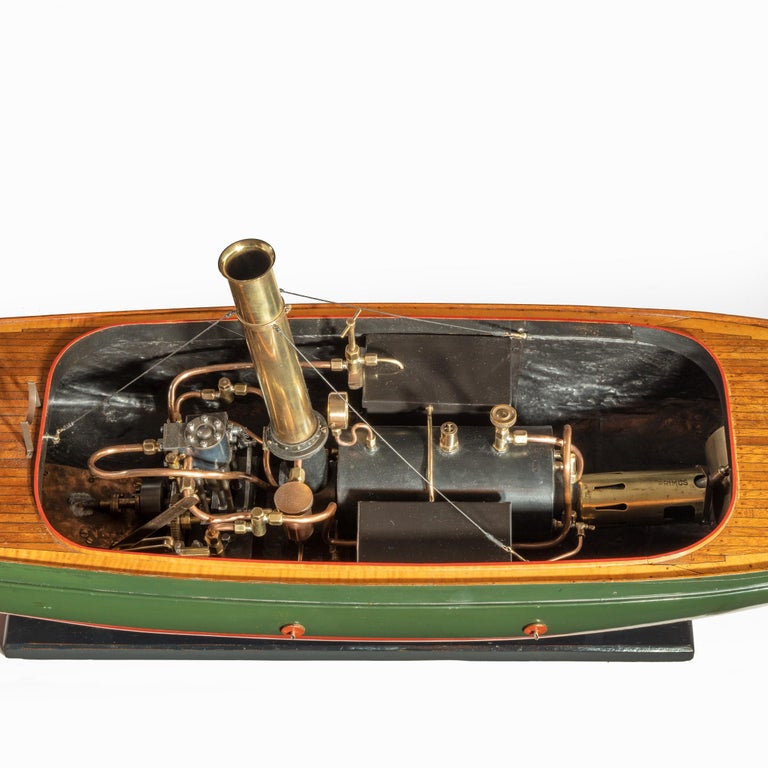 Working Model of a Steam Launch Circa 1920 at 1stDibs