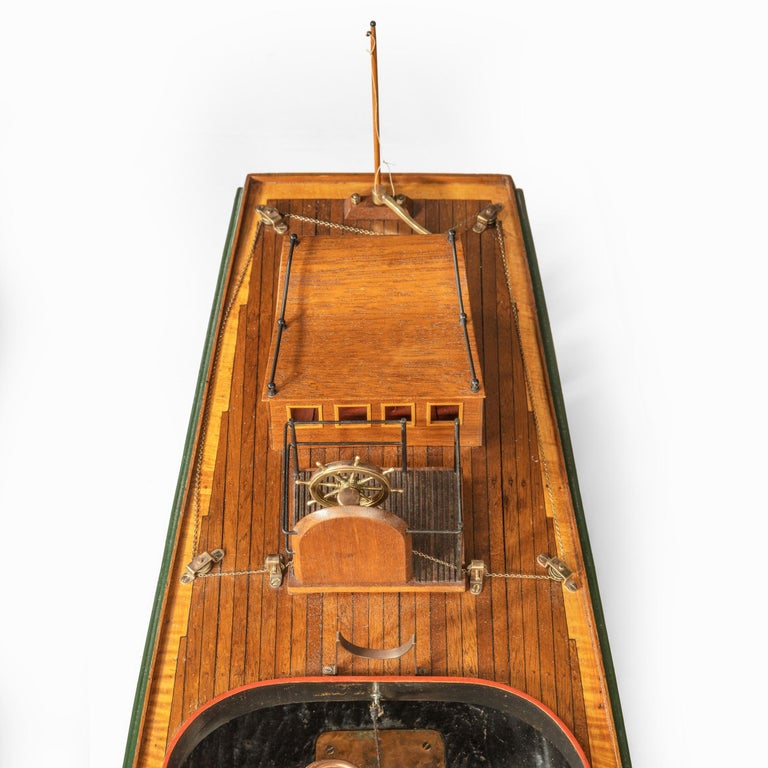 Working Model of a Steam Launch Circa 1920 at 1stDibs