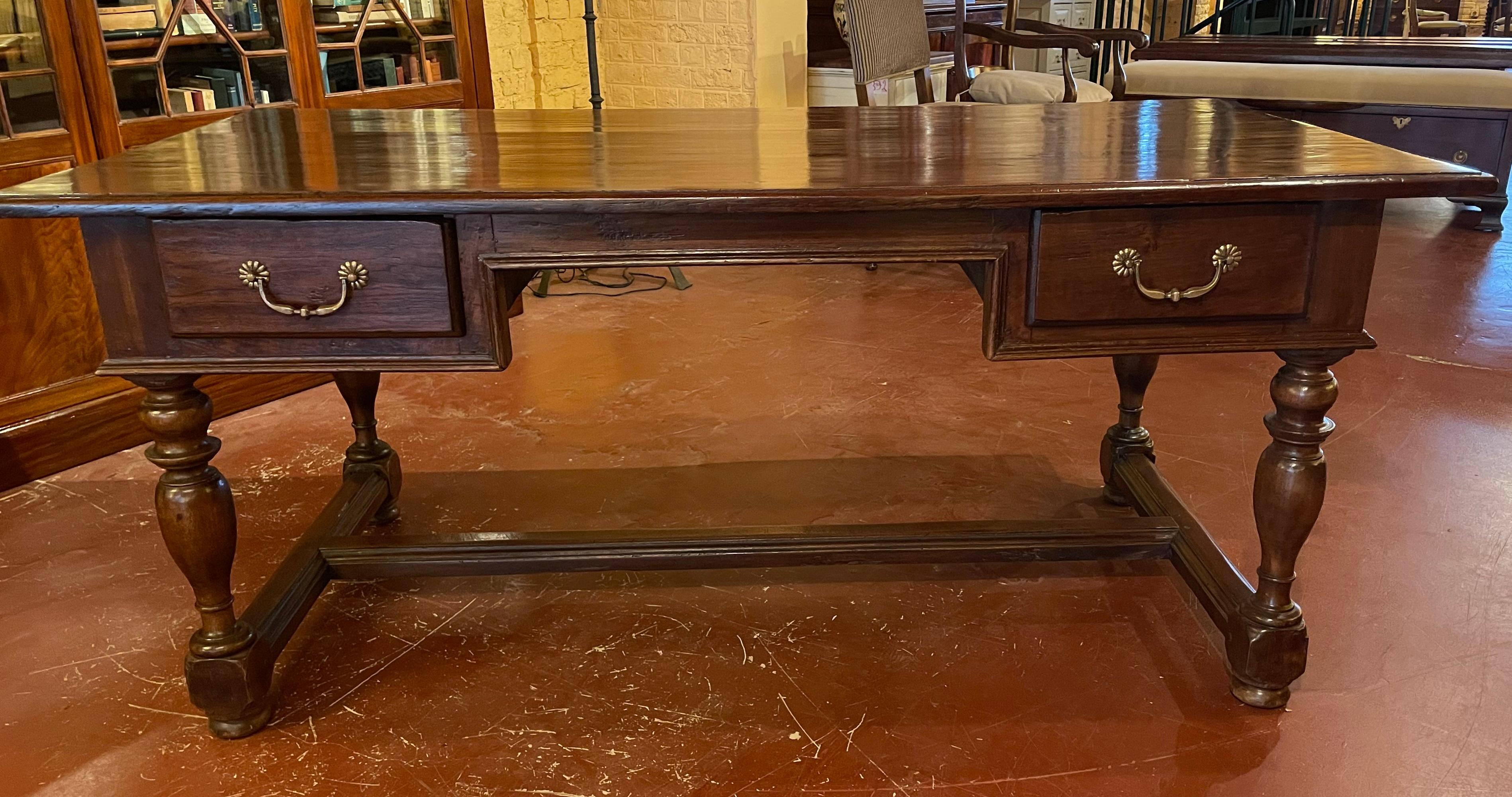Writing Desk With Turned Legs, Netherlands, 19th Century For Sale at ...