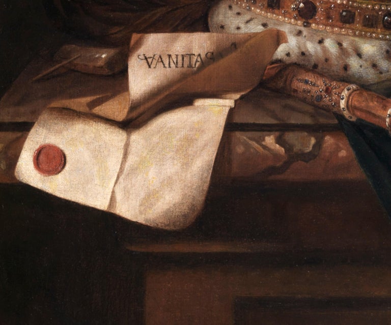 Edward Collier - VANITAS Oil on Canvas by Edward Collier at 1stDibs