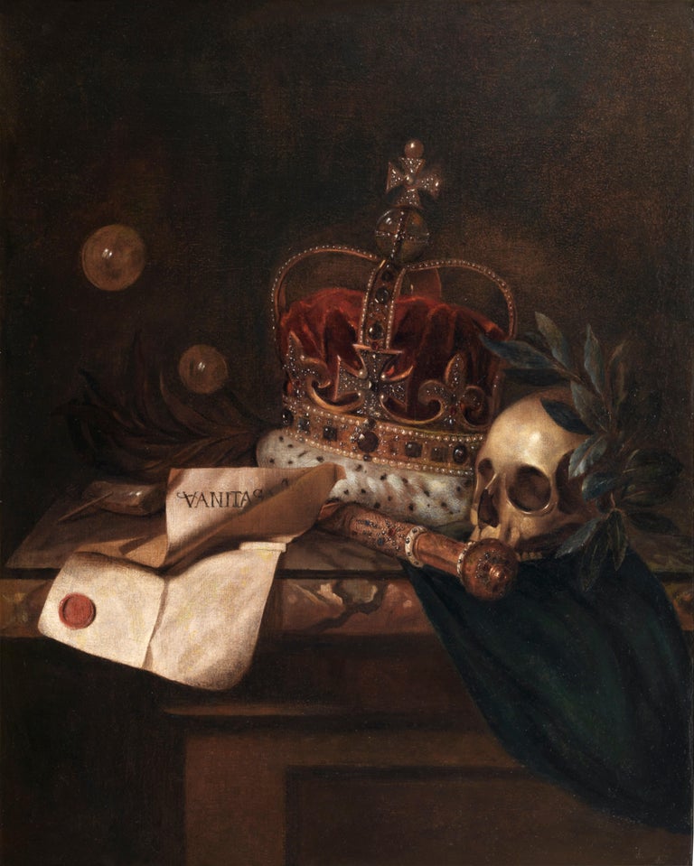 Edward Collier - VANITAS Oil on Canvas by Edward Collier at 1stDibs ...