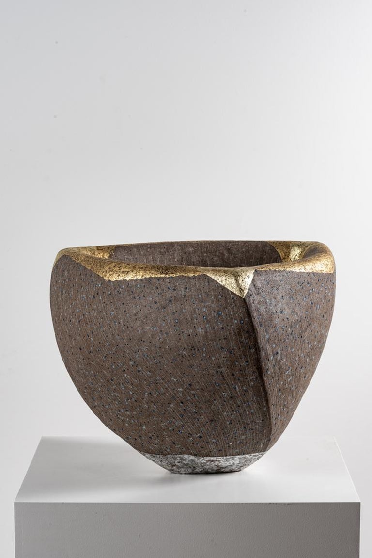 Mitsuo Shoji - Universal Song in Gold Leaf For Sale at 1stDibs