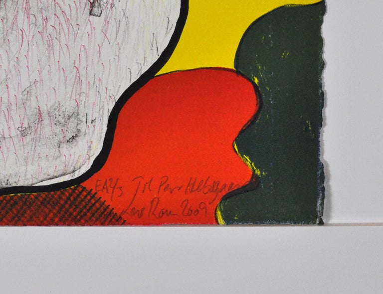 Lars Ravn - Scandinavian Lithograph "Bunny" by Danish artist Lars Ravn ...