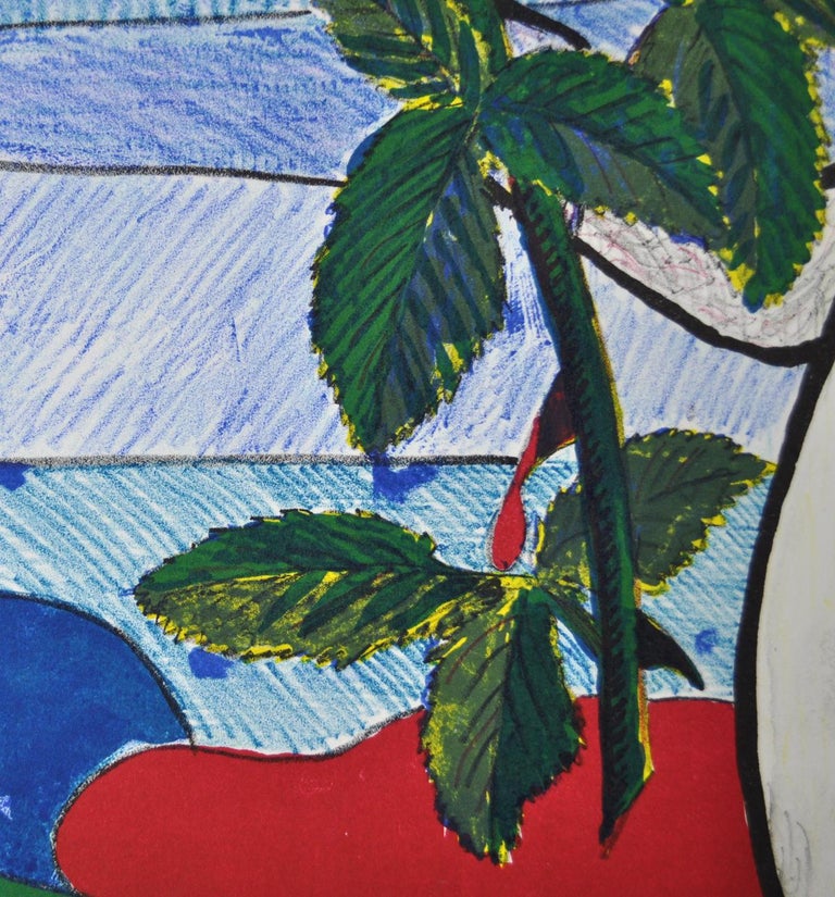 Lars Ravn - Scandinavian Lithograph "Bunny" by Danish artist Lars Ravn ...