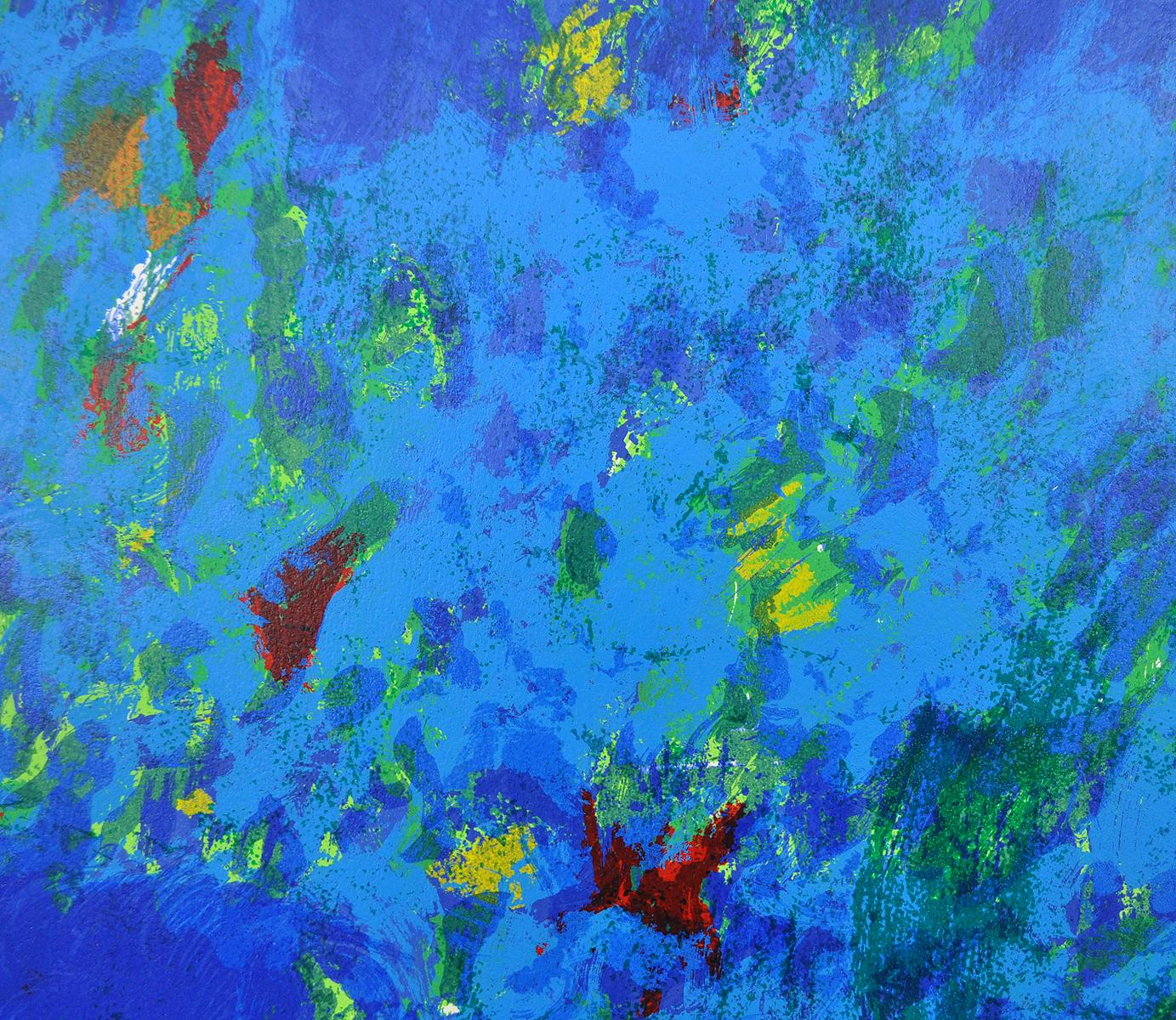 Niels Winkel - Abstract Scandinavian Screen Print, signed and numbered ...