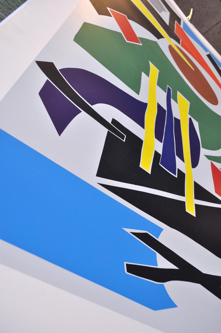 Robert Jacobsen - Large Exhibition Screen Print by Robert Jacobsen ...