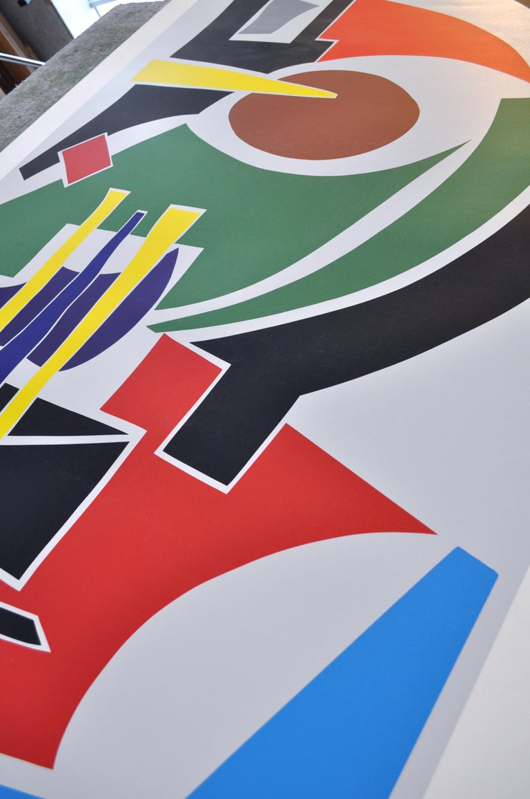 Robert Jacobsen - Large Exhibition Screen Print by Robert Jacobsen ...