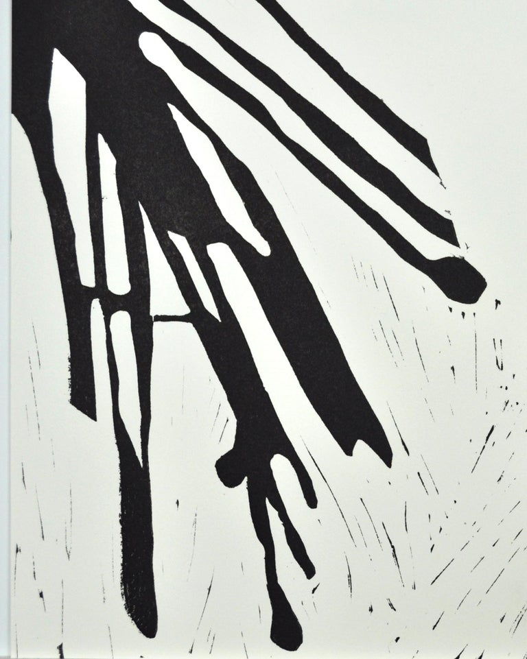 Anne Marie Ploug - Scandinavian Linocut, “Asashoryu Akinori, Sumo 12 ...