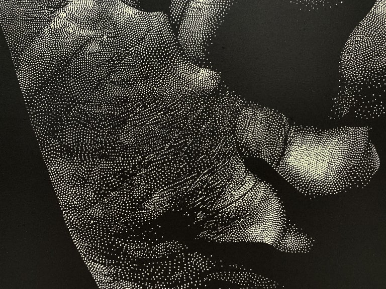 Anna Gawlikowska - Intro - XXI Century Contemporary Linocut Print ...