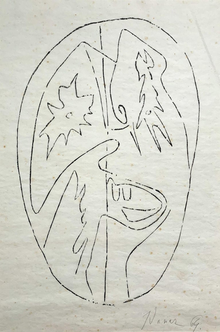 Jerzy Panek – „Ein Versuch mit einem Porträt von J. Gielniak - schwarz ...