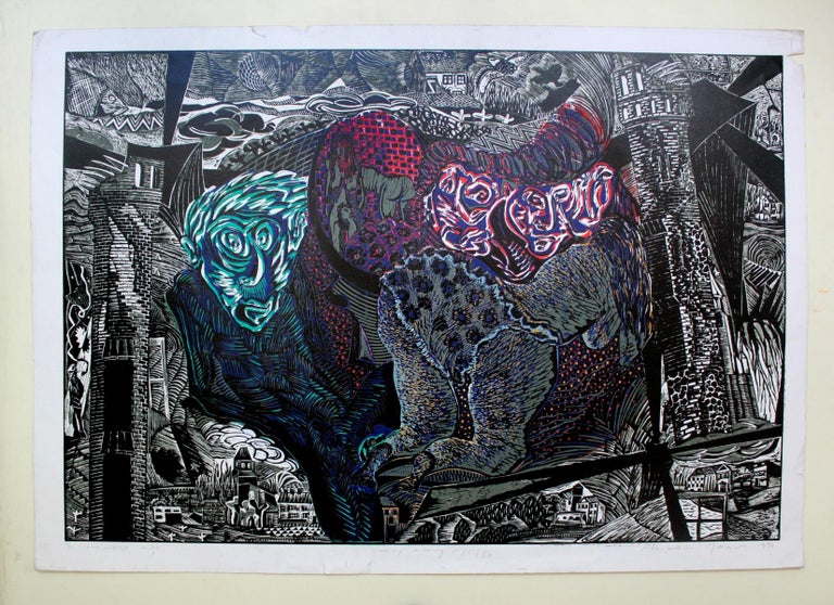 Janusz Akermann - This is her, my loved one - XXI century, Colourful ...