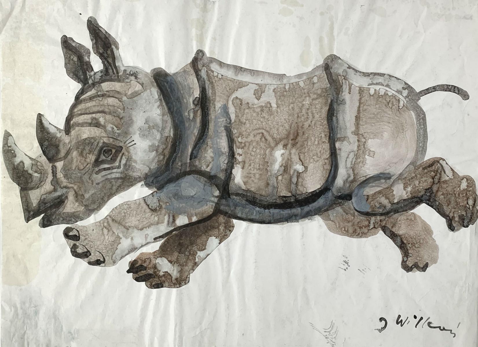 Jozef Wilkon - Horses' presentation - Figurative Painting, Animals ...