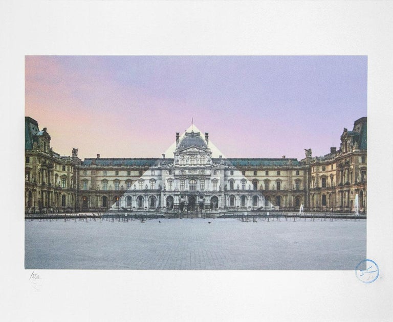 JR Photographer - JR Au Louvre, La Pyramide, Paris, France 2017 For ...