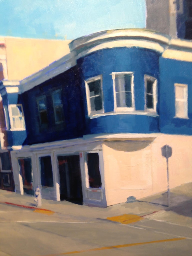 Carole Rafferty - Coit Tower II, Art Deco cityscape of San Francisco ...