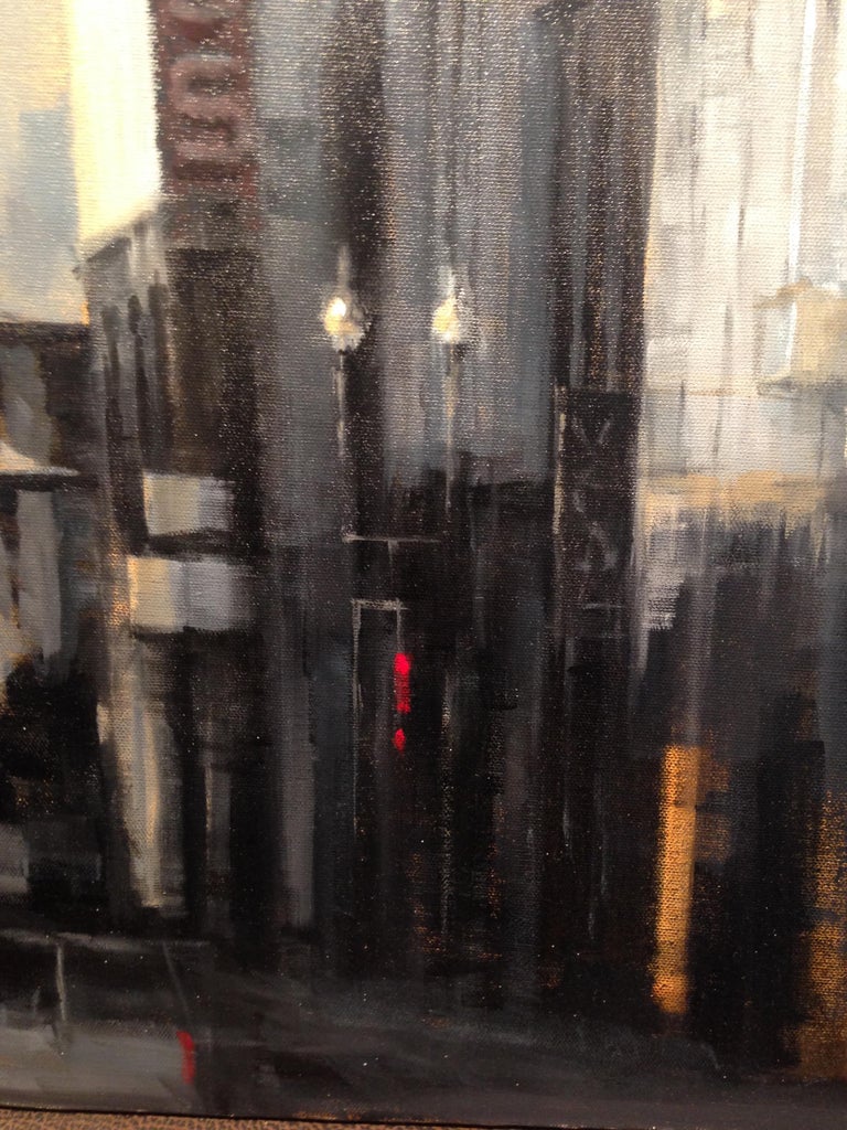 Carole Rafferty - Geary Street, Art Deco cityscape of San Francisco ...