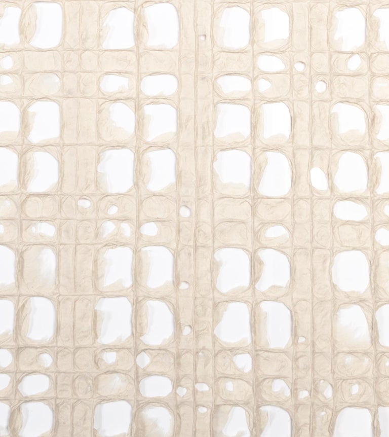 Unknown - Abstract Papers, Large: White, handmade paper, acrylic box ...