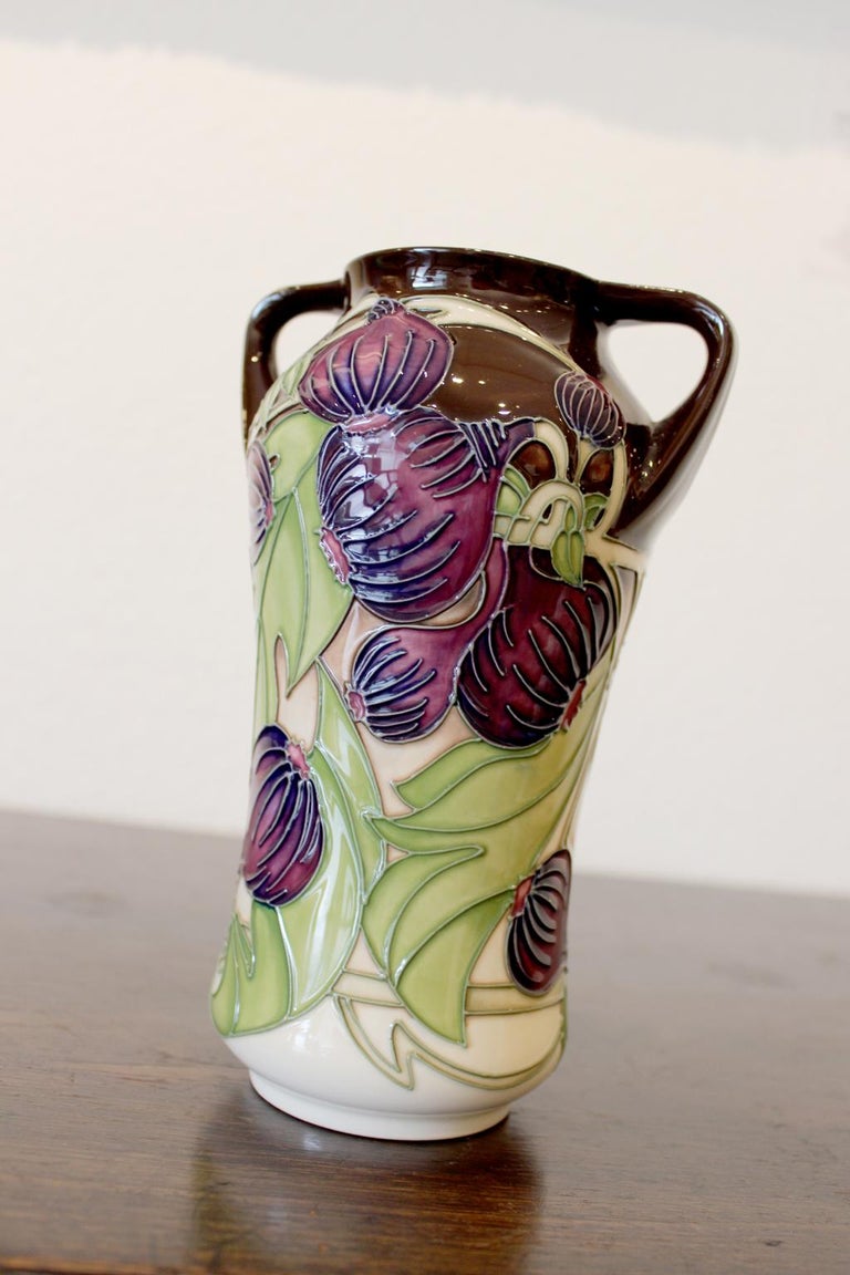 Moorcroft - Fig Vase For Sale at 1stDibs