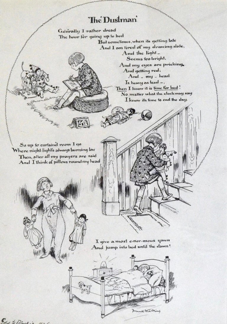 Frank Watkins - The Dustman - Early 20th Century British Children's ...